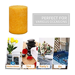 Jeco Inc. 4 in Pumpkin Spice Scented Pillar Candle