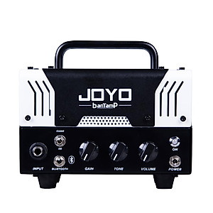 JOYO BanTamp Series Mini Amp Head 20 Watt Preamp 2 Channel Hybrid Tube Guitar Amplifier with Bluetooth