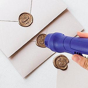 Cordless Heat Gun for Crafts,600℉Fast Heating,Rechargeable Mini Hot Air Gun for Shrink Wrapping,Epoxy Resin,Vinyl Wrap,Electronics,Candle Making,Embossing,Phone Repair,DIY