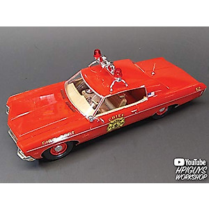 AMT 1970 Chevy Impala Fire Chief 1:25 Scale Model Kit