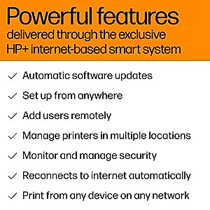 HP LaserJet Pro 3001dwe Wireless Black & White Monochrome Printer with HP+ Smart Office Features