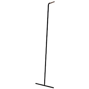 Yamazaki Home Leaning Slim Hanger, Space Saving | Steel | Coat Rack, One Size, Black
