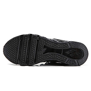 TSIODFO Sneakers for Men Sport Running Shoes Athletic Tennis Walking Shoes Fashion Jogging Sneaker Black White Size 11