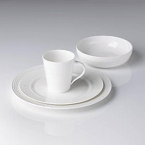 Lenox Tin Can Alley Seven 4Pc Place Setting, 4.70 LB, White