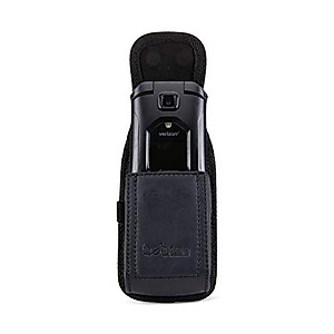 BELTRON Vertical Leather Pouch for DuraXE Epic E4830, DuraXV Extreme E4810, DuraXE E4710, DuraXV LTE E4610, Sonim XP3, XP3plus Features: Heavy Duty Belt Loop, Metal Belt Clip & Dual Magnet Closure