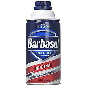 Barbasol Beard Buster Shaving Cream Original 10 oz (Pack of 6)