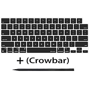 Bfenown Replacement US Keyboard keycap Keycaps Keys for MacBook Pro M1 Pro Max Retina 14 inch A2442 MKGR3 MKGT3 EMC 3650, 16 inch A2485 MK1E3 MK1H3 EMC 3651 2021 Year