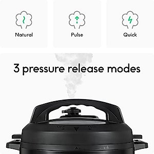 CHEF iQ Pressure Cooker with WiFi and Built-in Scale - Easy-to-Use 10-in-1 Multicooker with 1000+ Guided Recipes - Instant Meals for Foodies - 6 Quart - Family Size