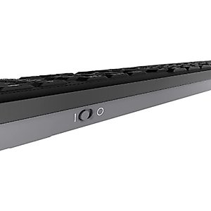 CHERRY Stream Desktop - Wireless Keyboard and Mouse Combo - US Layout - QWERTY Keyboard - Black