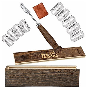 Round Bread Banneton Proofing Basket - 9 Inch Baskets and Bread Bakers Lame Slashing Tool - Dough Making Slasher Tools Baking Sourdough Bread Starter