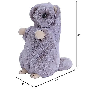 Dilly dudu Groundhog Marmot Stuffed Animal Plush Toy Best Gifts 7-Inch