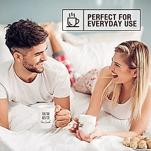 AW BRIDAL Couples Gifts 12 OZ Coffee Mugs Set of 2, Bridal Shower Gift for Bride and Groom Cups, Engagement Newlywed Anniversary Wedding Gifts for Couple, Mr and Mrs Gifts, Ceramic Coffee Mug with Lid