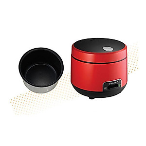 Cuchen Rice Cooker Cuchen CJE-A0601 for 6 Persons Steamer Lihom Cuchen 220V (Red)