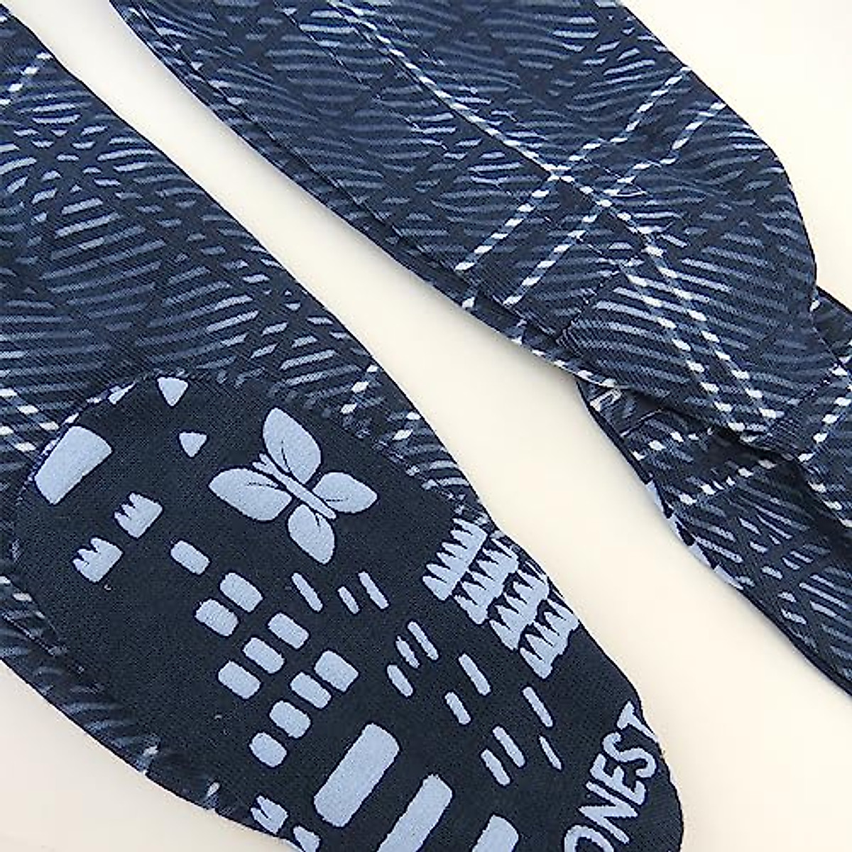 HonestBaby Non-Slip Footed Pajamas One-Piece Sleeper Jumpsuit Zip-Front PJs 100% Organic Cotton for Baby Boys, Blue Plaid, 12 Months