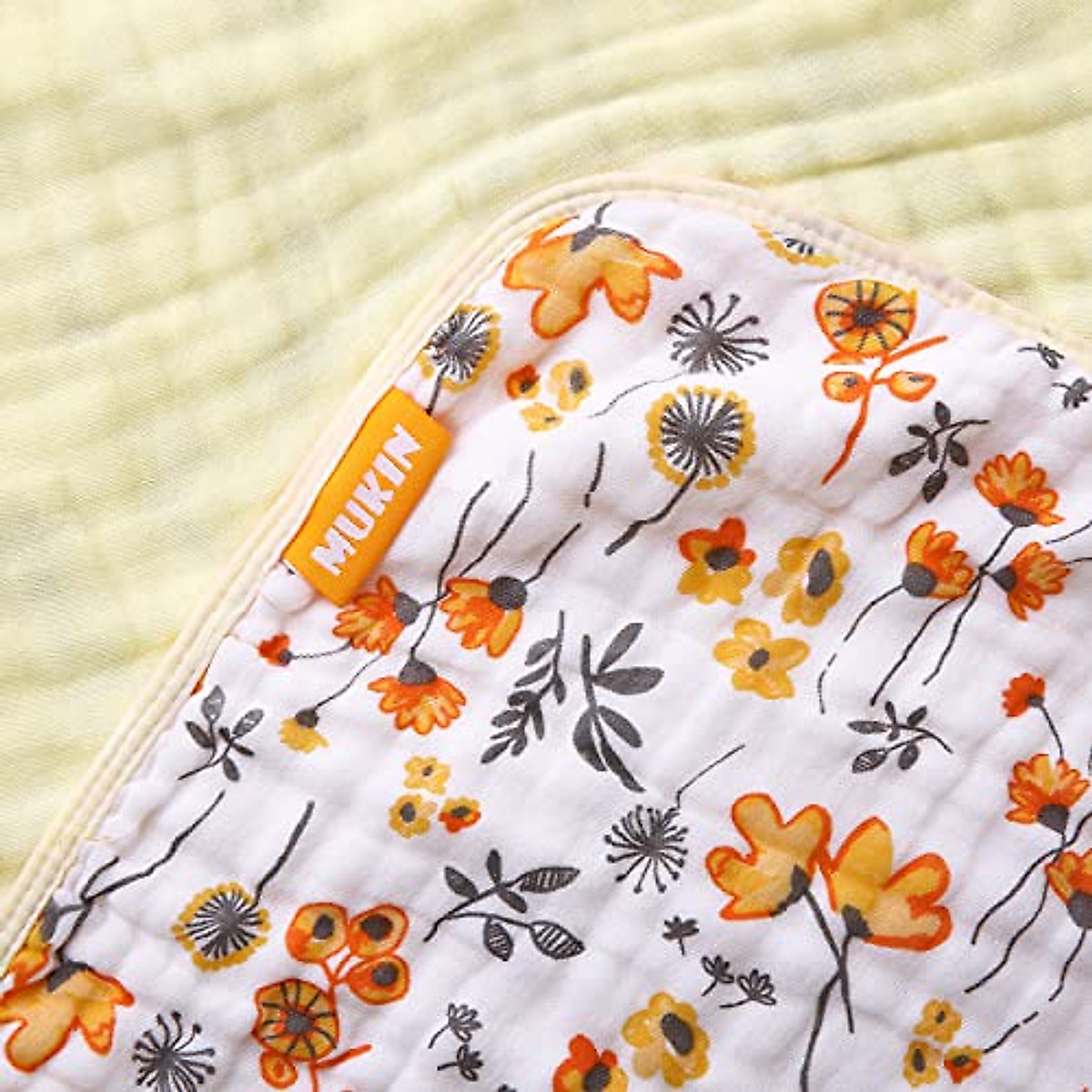 Baby Muslin Blanket - Cotton Crib Blankets for Toddlers, Soft Newborn Swaddle Receiving Blankets for Unisex Girls/Boys, Large Breathable Quilt, Nursing Cover and Kids Bed Blankets
