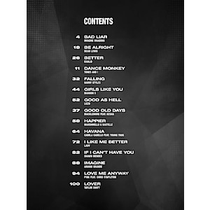 Popular Sheet Music: 30 Hits from 2017-2019 Arranged for Piano/Vocal/Guitar