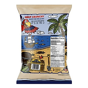 Pirate's Booty Aged White Cheddar Cheese Puffs, Gluten Free, Halloween Snacks for Kids, Healthy Kids Snacks, 4oz Grocery Size Snack Bag