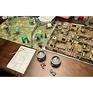 MunnyGrubbers - Castle Dice Popper V2 - Dice Jail - for TTRPG & Board Games - (Random 7PCS D20 Dice Set Included) - Dice Roller - Dice Tower - Dice Holder - Dungeons and Dragons - DND - (Gray)