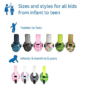 Noise Cancelling Headphones for Kids - Toddler to Teen - Children Hearing Protection Headphones - Baby Ear Muffs
