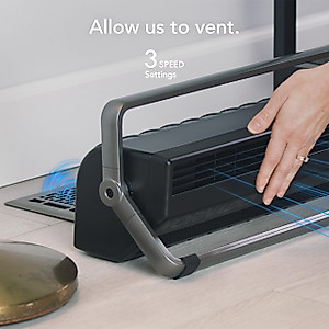 Vornado BXR Horizontal and Tower Fan, Multi-position and Multidirectional High Velocity Fan with Carry Handles, 20 Inch