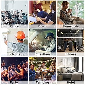 GOODFAITH Personal Portable Oven Food Warmer 110V Mini Oven Electric Heated Launch Box Food Warming Tote Meals Reheating & Frozen/Raw Food Cooking On-The-Go for Office/Dorm/Camping and more