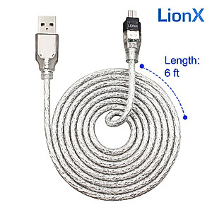 LIONX New Data DV Cable USB to IEEE 1394 4 Pin Firewire Adapter High PC