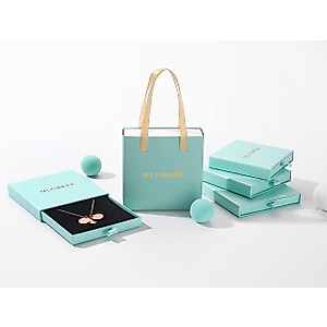 MLUHKEE Personalized Initial Necklace, Customized Letter Date Necklace for Women Girl, Personalized Birthday Gift for Family Friends, Monogram and Birthday Necklace for Mom