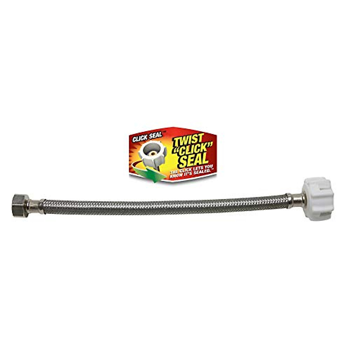 Fluidmaster 400ARHRFCS Universal High Performance PerforMAX Toilet Fill Valve, 2-Inch Flapper and CLICK SEAL 12-Inch Toilet Connector Repair Kit