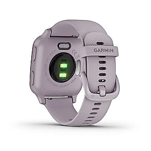 Garmin 010-02427-02 Venu Sq, GPS Smartwatch with Bright Touchscreen Display, Up to 6 Days of Battery Life, Orchid Purple