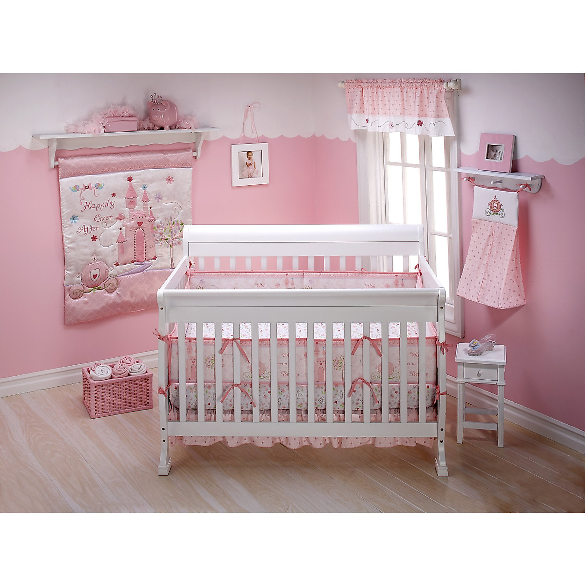 Disney Princess 3 Piece Comforter Set, Happily Ever After