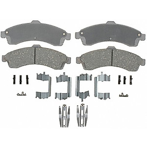 ACDelco Silver 14D882CH (19286140) Ceramic Front Disc Brake Pad Set with Hardware