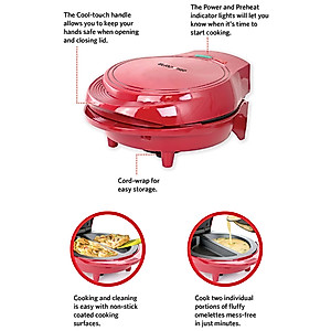 EUROSTAR Omelette Maker (RED)