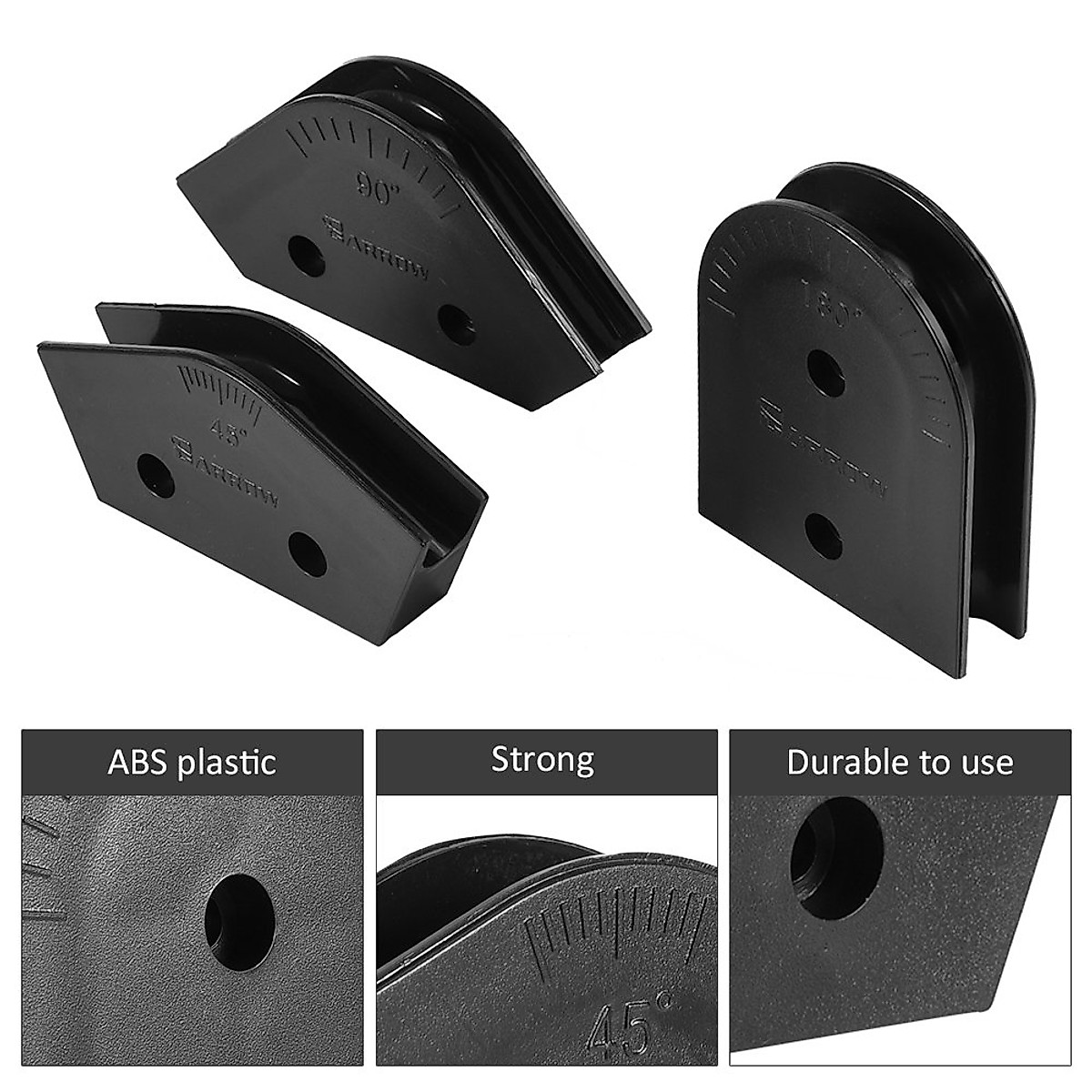 3Pcs Acrylic Hard Pipe Bend Die Tube Tool for 14MM Tube PC Computer Water Liquid Cooling System Kits