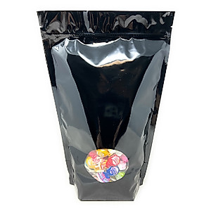 Charm Mini Pops Lollipops Suckers 3 Lbs Assorted 18 Flavor Variety Mix Bulk Value Pack 200+ Count In Resealable Stand Up Bag (48 Oz)