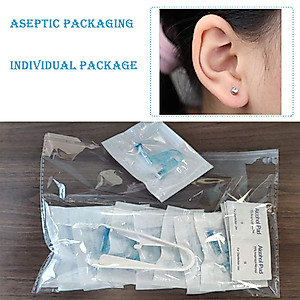 Refesta Ear Piercing Gun Kits, 8 Pcs Earring Piercing Unit Kit with Ear Stud and 1 Pcs Aid Piercing Tool
