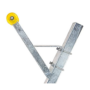 Sturdy Built Boat Trailer Winch Seat with Roller for 2 inch and 3 inch Winch Posts