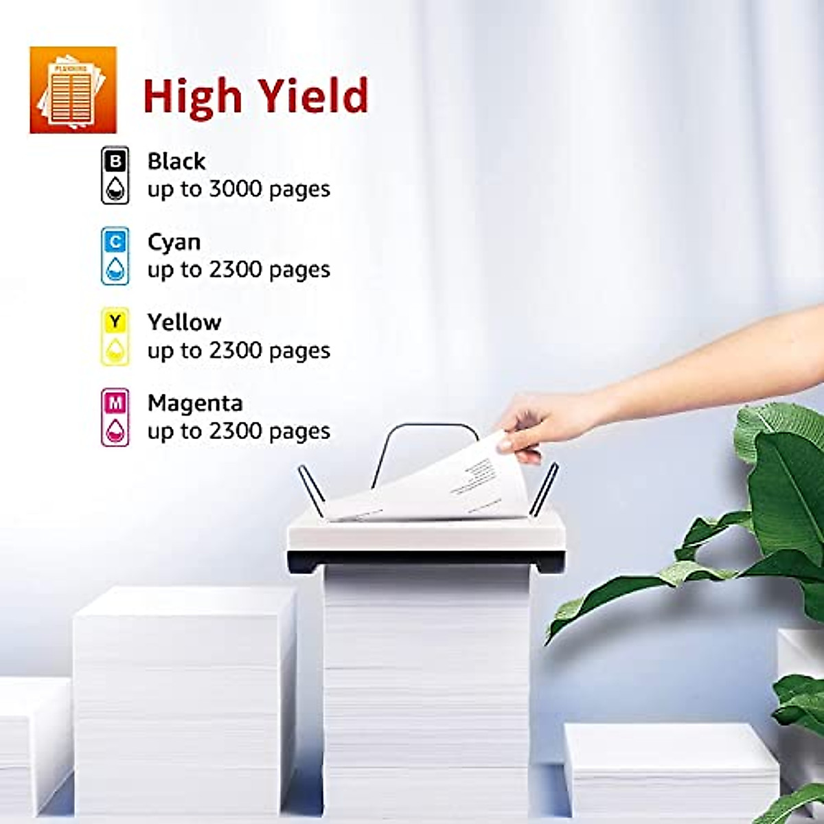 TN-227BK/C/M/Y High Yield Toner Cartridge 4 Pack Compatible Toner Cartridge Replacement for Brother TN227 TN227BK TN-227 TN223 TN223BK for HL-L3290CDW MFC-L3710CW MFC-L3770CDW MFC-L3750CDW HL-L3230CDW