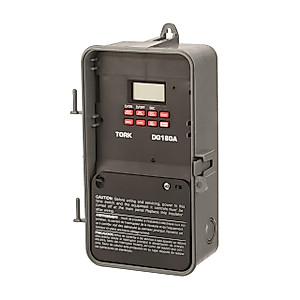 NSi DGS Series Signaling and Duty Cycle 24 Hour Time Switch with 1 Channel, 120-277 VAC 50/60 Hz Input Supply, DPDT Output Contact (DG180A)