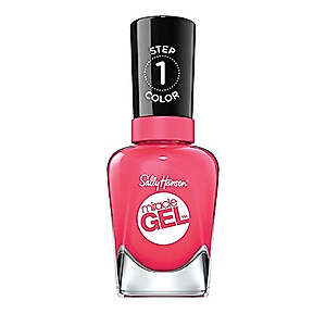 Sally Hansen Miracle Gel Nail Polish, Shade Electric Pop 339 (Packaging May Vary)