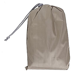 Garden Deck Box Cover 210D Oxford Fabric Cover Waterproof UV Proof Storage Box Protective Cover Outdoor Furniture Cover 123x62x55cm(Beige)