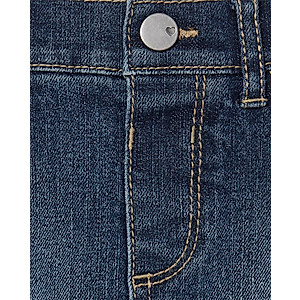 The Children's Place baby girls Toddler Denim Skort Skirt, China Blue, 5T US