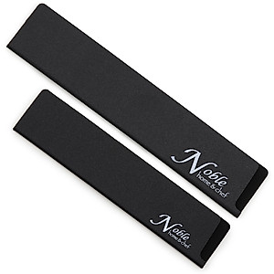 Noble Home & Chef 2-Piece Universal Knife Guards (8.5” and 10.5") are Felt Lined, More Durable, Non-BPA, Gentle on Blades, and Long-Lasting Knives Covers Are Non-Toxic and Abrasion Resistant!