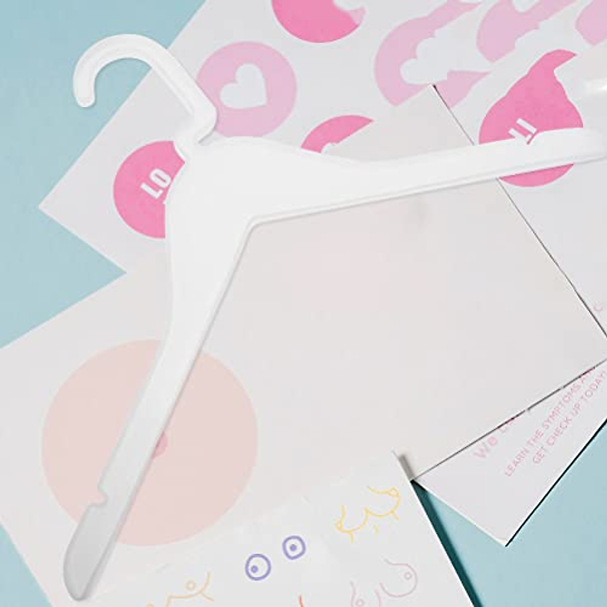 VICASKY 2Pcs Silicone Clothes Hanger Mold DIY Hanger Mold Manual Coat Hanger Art Molds