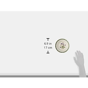 Portmeirion Botanic Garden Soup Bowl | Set of 6 Bowls with Assorted Motifs | 6.5 Inch | Made from Fine Earthenware | Microwave and Dishwasher Safe | Made in England