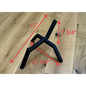 Wood Oven Andiron Log Holder