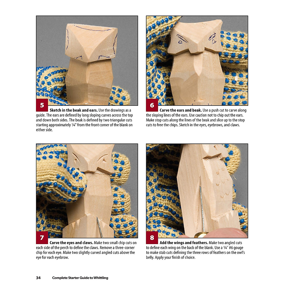 Complete Starter Guide to Whittling: 24 Easy Projects You Can Make in a Weekend (Fox Chapel Publishing) Beginner-Friendly Step-by-Step Instructions, Tips, and Ready-to-Carve Patterns for Toys & Gifts