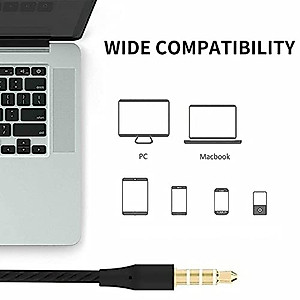 Lobonbo M18 3.5Mm Headphones with Subwoofer Earbuds Adjustable Volume Earphones Music Sports Gaming Headset with Mic