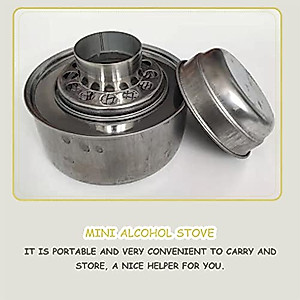 CALLARON Travel Backpack Travel Backpack Mini Backpack Portable Liquid Stove Burner Tabletop Camping BBQ Grill Stove Barbecue Burner 1 Set Travel Backpack Mini Backpack Mini Backpack