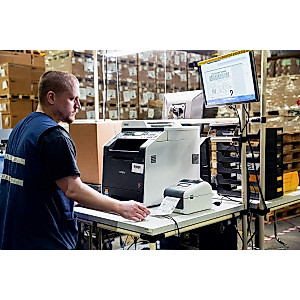 Brother TD-4550DNWB Desktop Direct Thermal Printer - Monochrome - Label Print - Ethernet - USB - Serial - Bluetooth