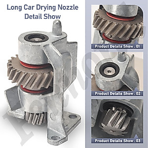 WP240309-2 240309-2 Worm Drive Gear & Bracket Kit Compatible with KitchenAid EA734273 PS734273 AH734273 4162100 4162101 4169907 4169941 4170007 4176130 949544